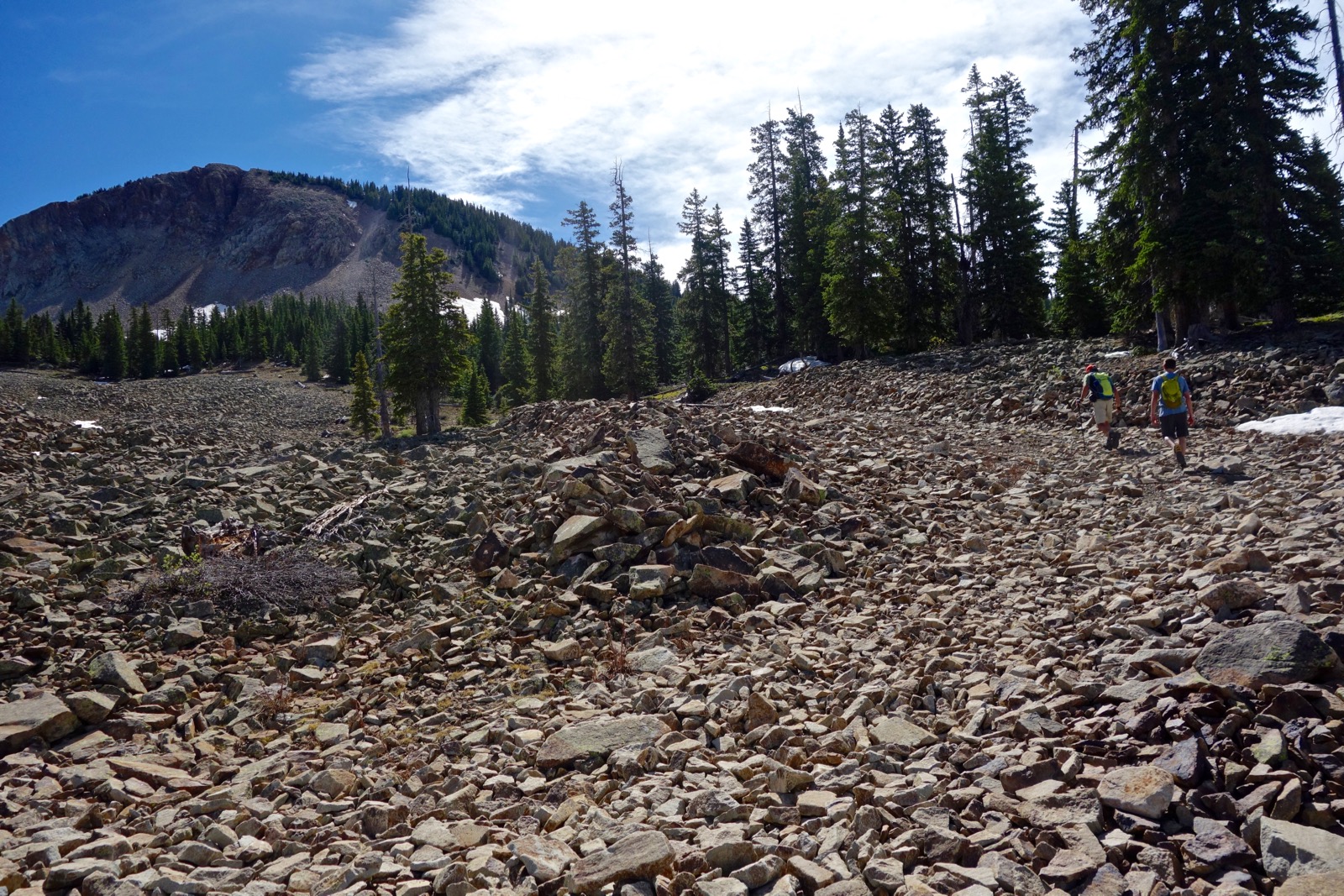 Earthline: The American West: Helmet Peak, 11,969', to Rush Basin