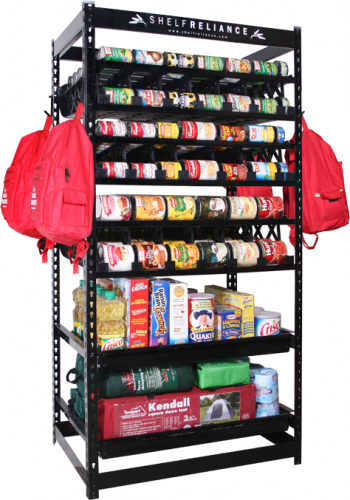 Logicalprepping and THRIVE: Food Rotation System - Ready Racks