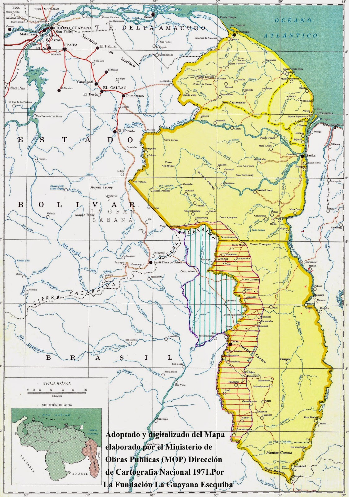 Cartografía de La Guayana Esequiba.com: La Evidencia Cartográfica de ...
