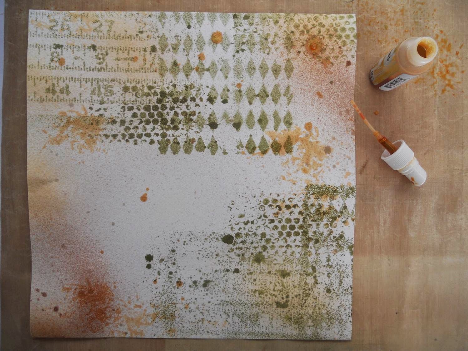 Homespun Scrapbooking: TUTORIAL: SPRAY MISTS - De"MIST"ify