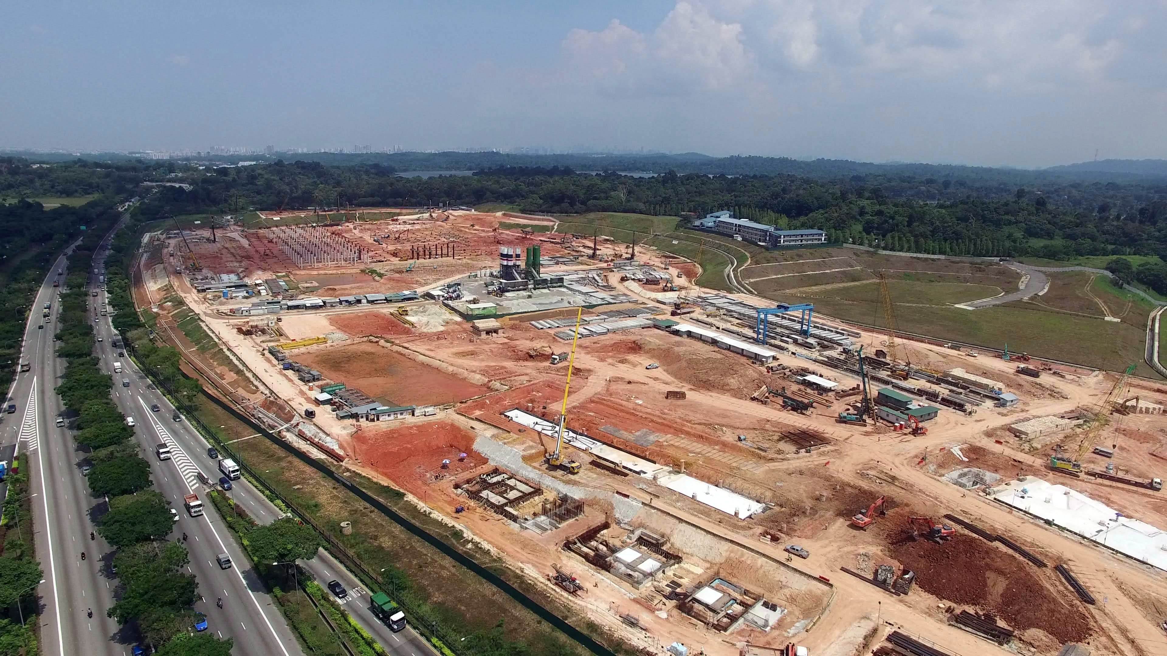 Thomson Line Construction: Mandai Depot & T206