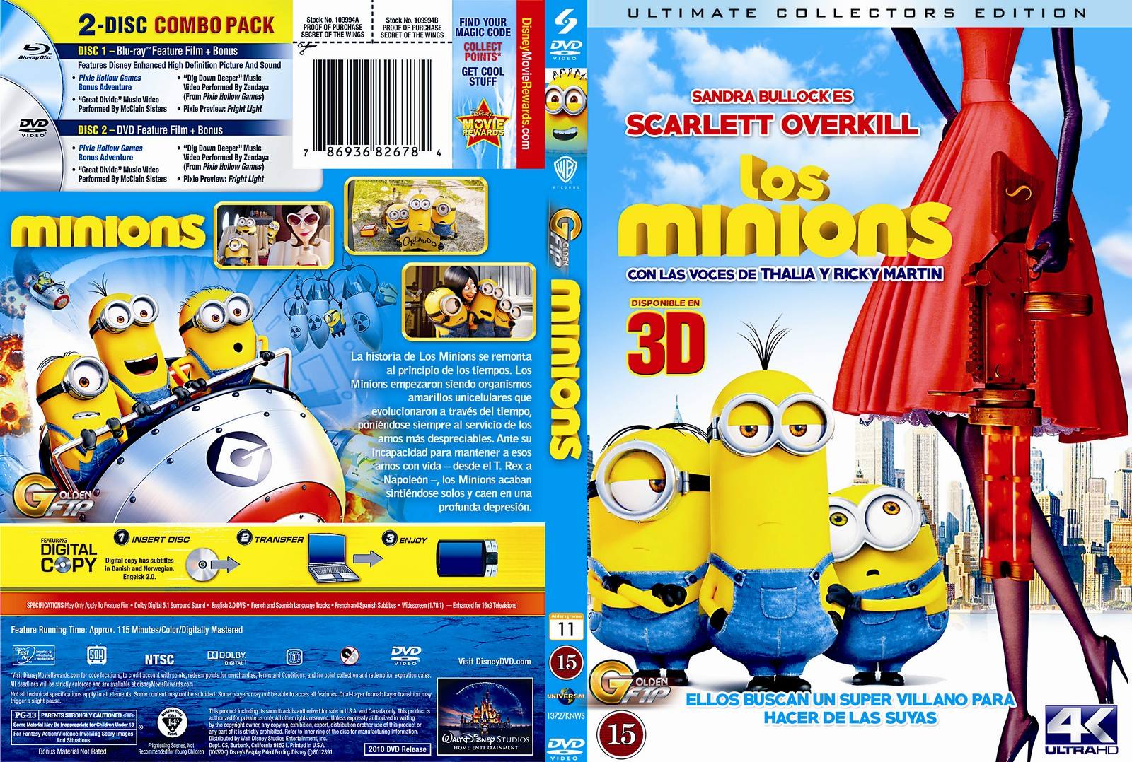 Cover: Minions dvd