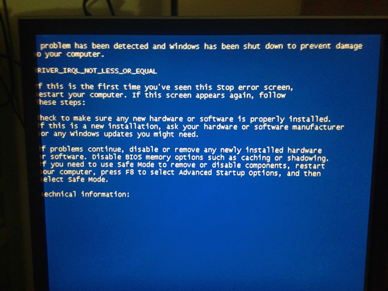 Blogging for Myself: PC acting up more often now