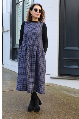 Pattern Review - Tessuti Fabrics, Felicia Pinafore Dress