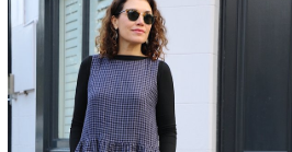 Pattern Review - Tessuti Fabrics, Felicia Pinafore Dress