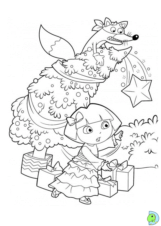 Dinokids - Desenhos para colorir: Desenhos da Dora a Exploradora em O ...