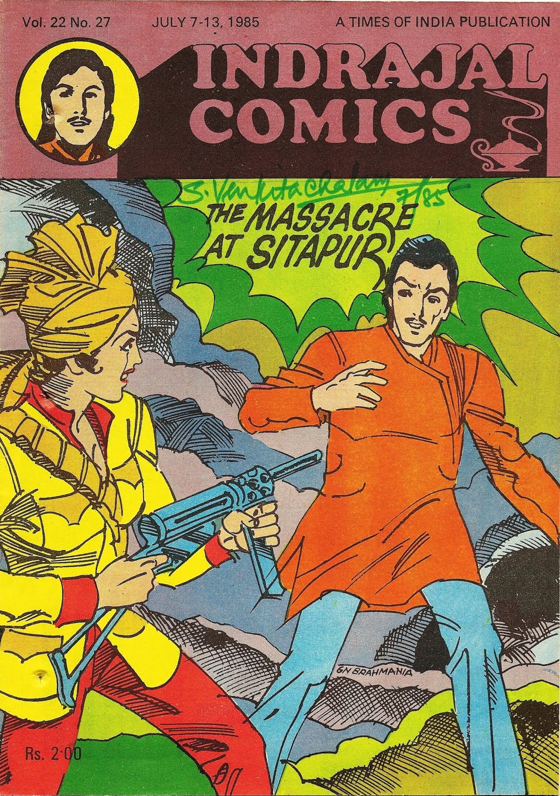 Indrajal Online: English Indrajal Vol 22 #21 to #30 - Best versions so ...