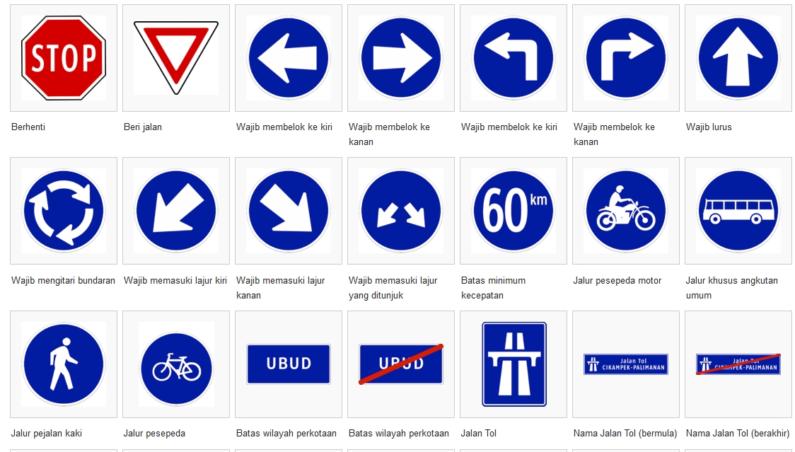 Rambu- Rambu Lalu Lintas
