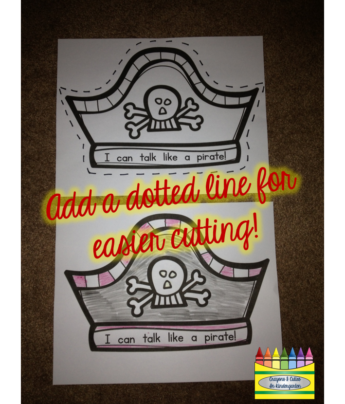 Crayons & Cuties In Kindergarten: Aaaaargh You Ready? It's Almost 'Talk ...