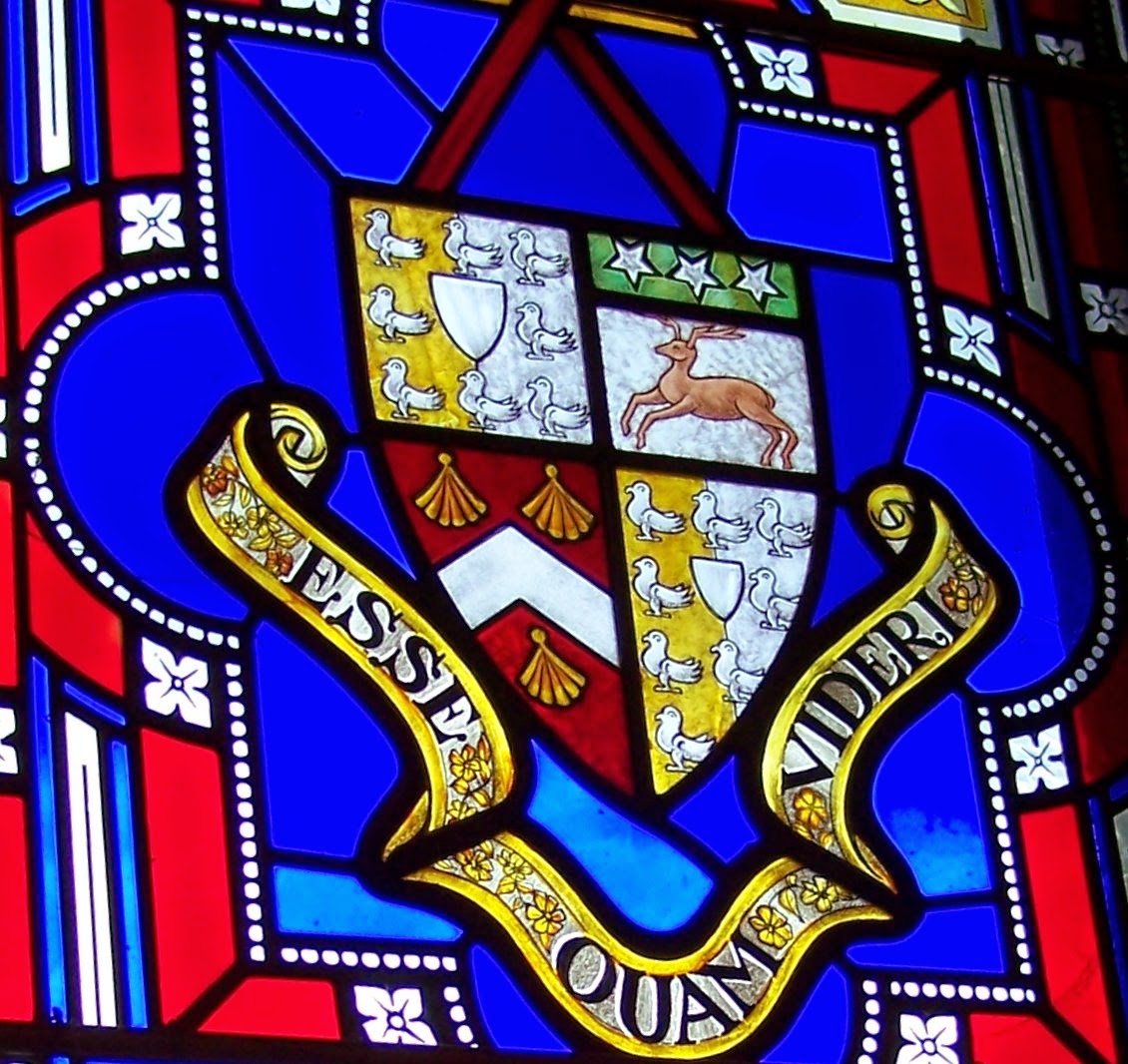 Irish Heraldry: Brownlow House, Lurgan - Heraldry