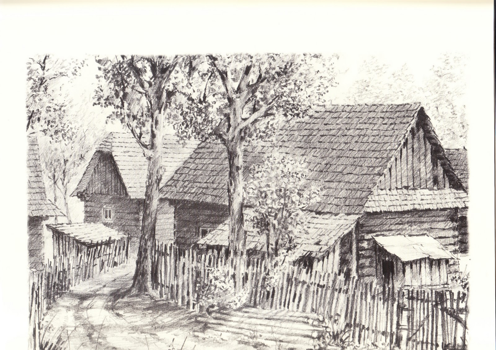 História Marikovej: Marikovské drevenice