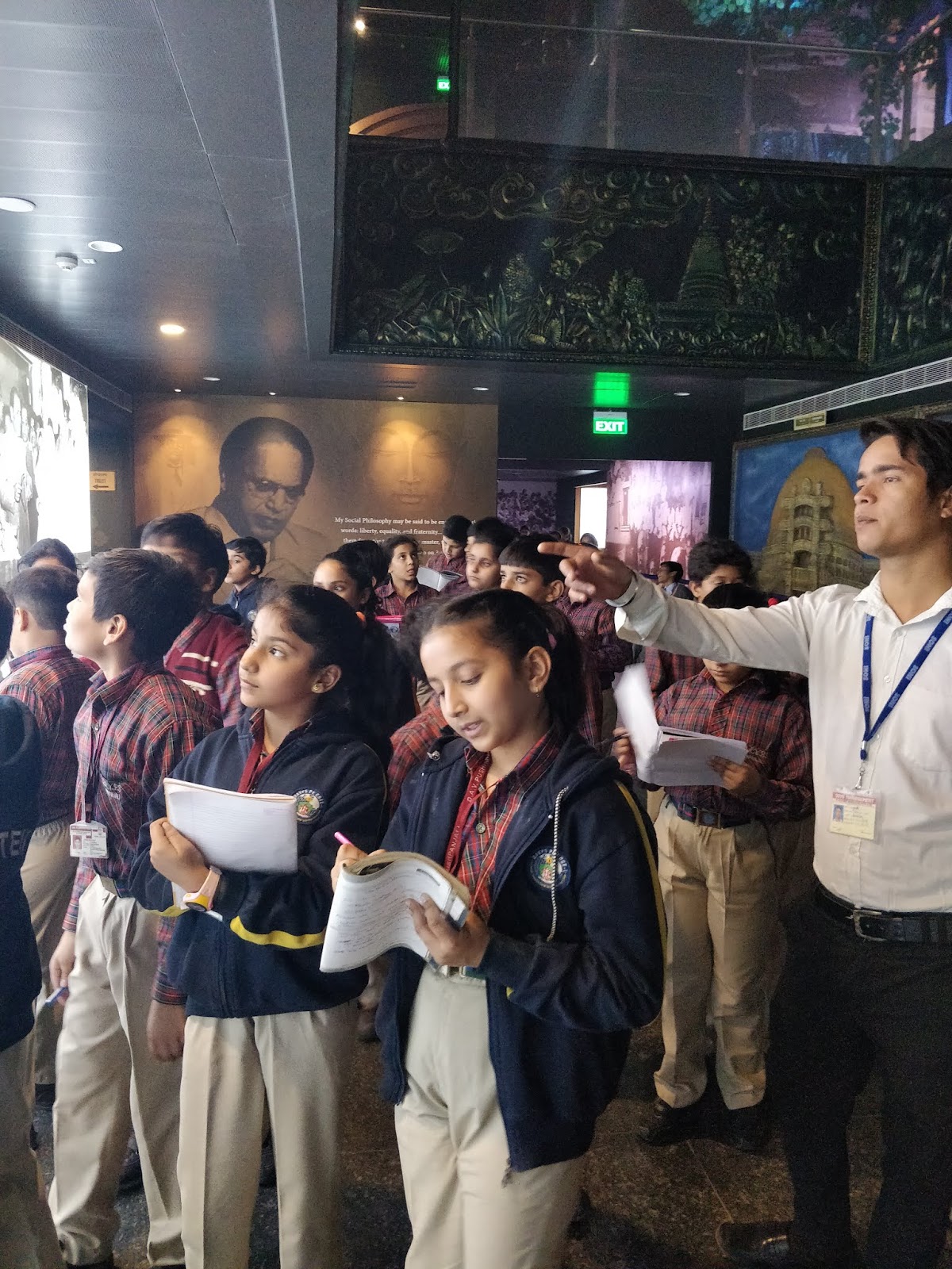 Visit to Dr B.R.Ambedkar memorial museum