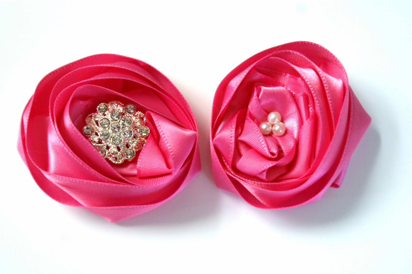 Something About Katie: Ribbon Flower Tutorial