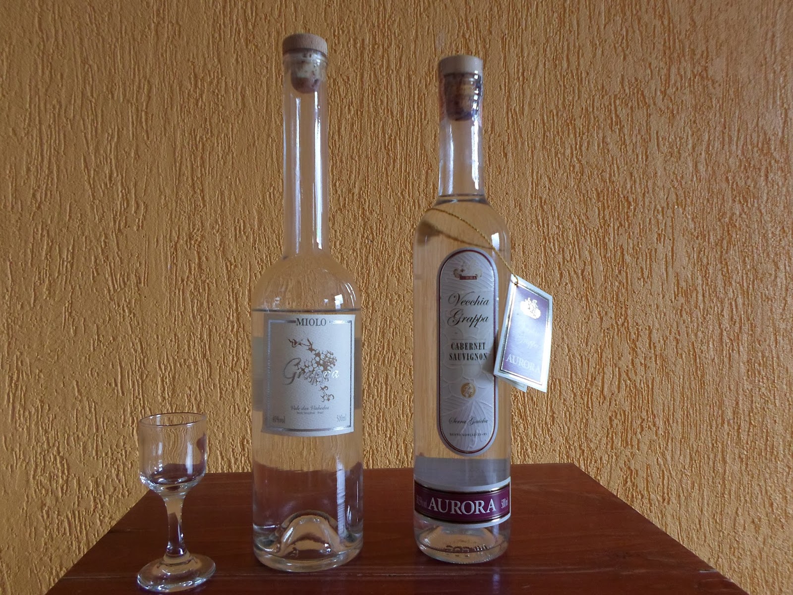 RS no alambique: A grappa ou graspa.
