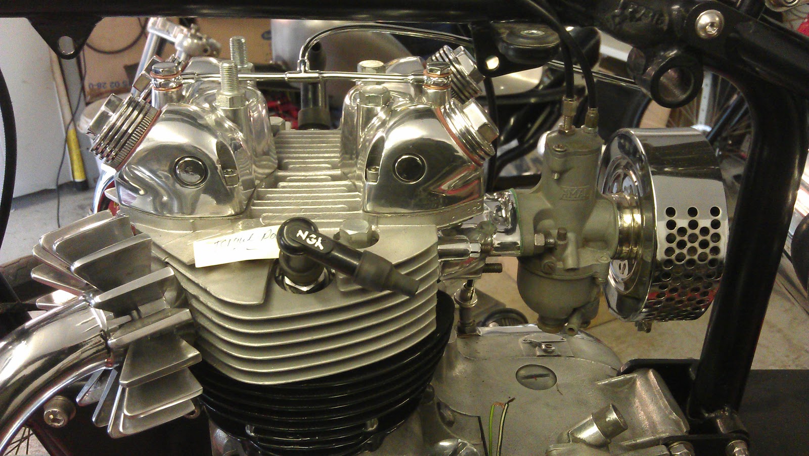 down and out cafe racers: triumph 500 for sale . my mates trump is for ...