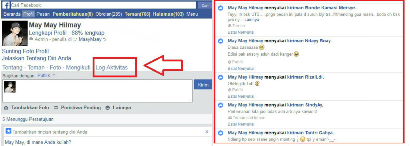 Cara bot like status fb sendiri lewat hp