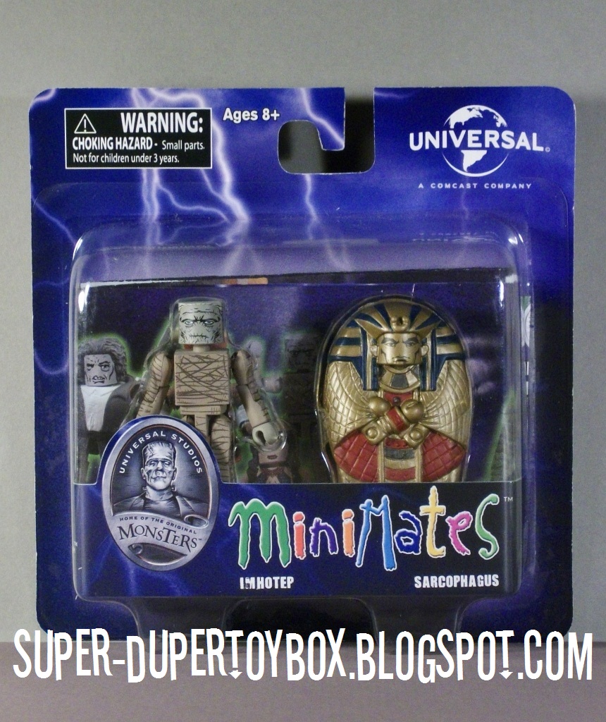 Super-DuperToyBox: Imhotep & Sarcophagus MiniMates