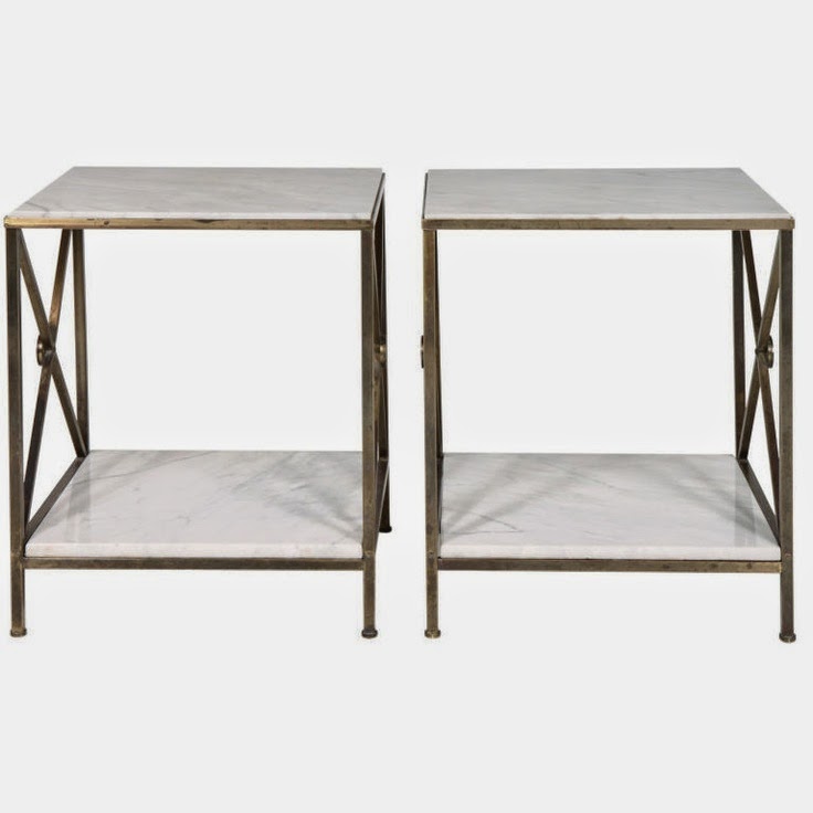 Made By Katy: DIY Faux Marble End Table