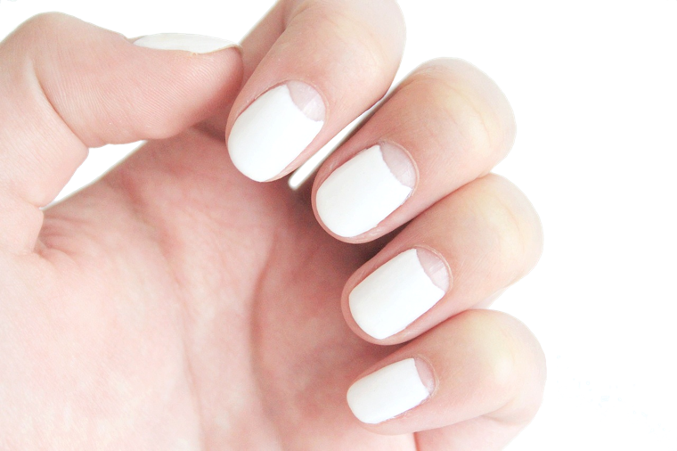 the beauty series | uk beauty blog: the reverse french manicure