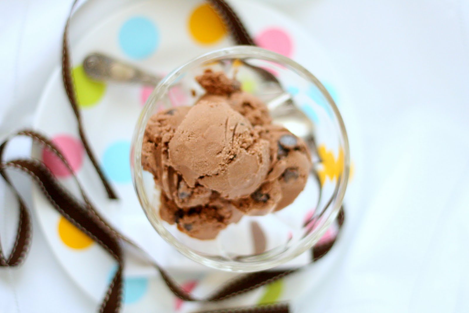 Helado de chocolate con chips de chocolate - Tengo un horno y sé cómo ...
