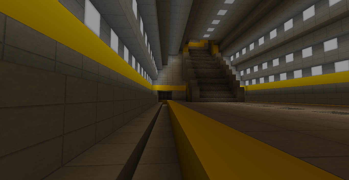 MODERN MINECRAFT : Subway Yellow Line