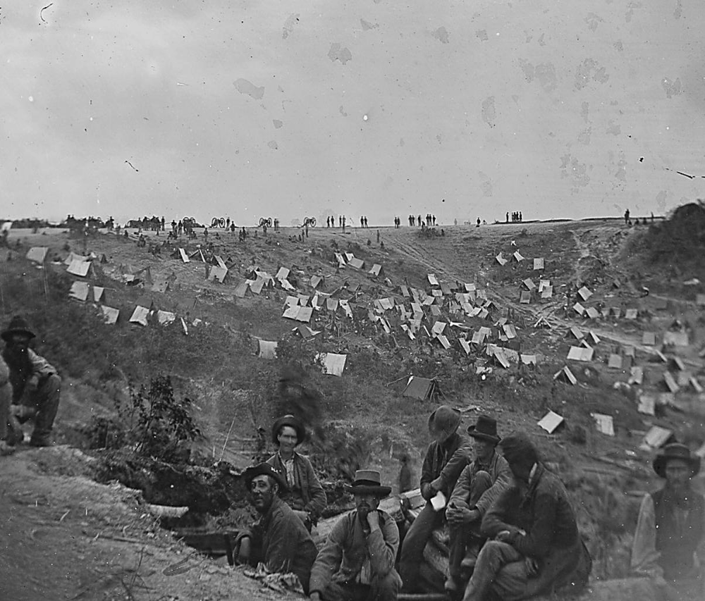 The Chubachus Library of Photographic History: Confederate POWs at a ...