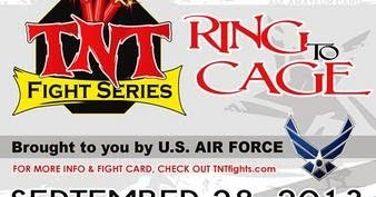 The MMA Journalist: TNT Fight Series Poster