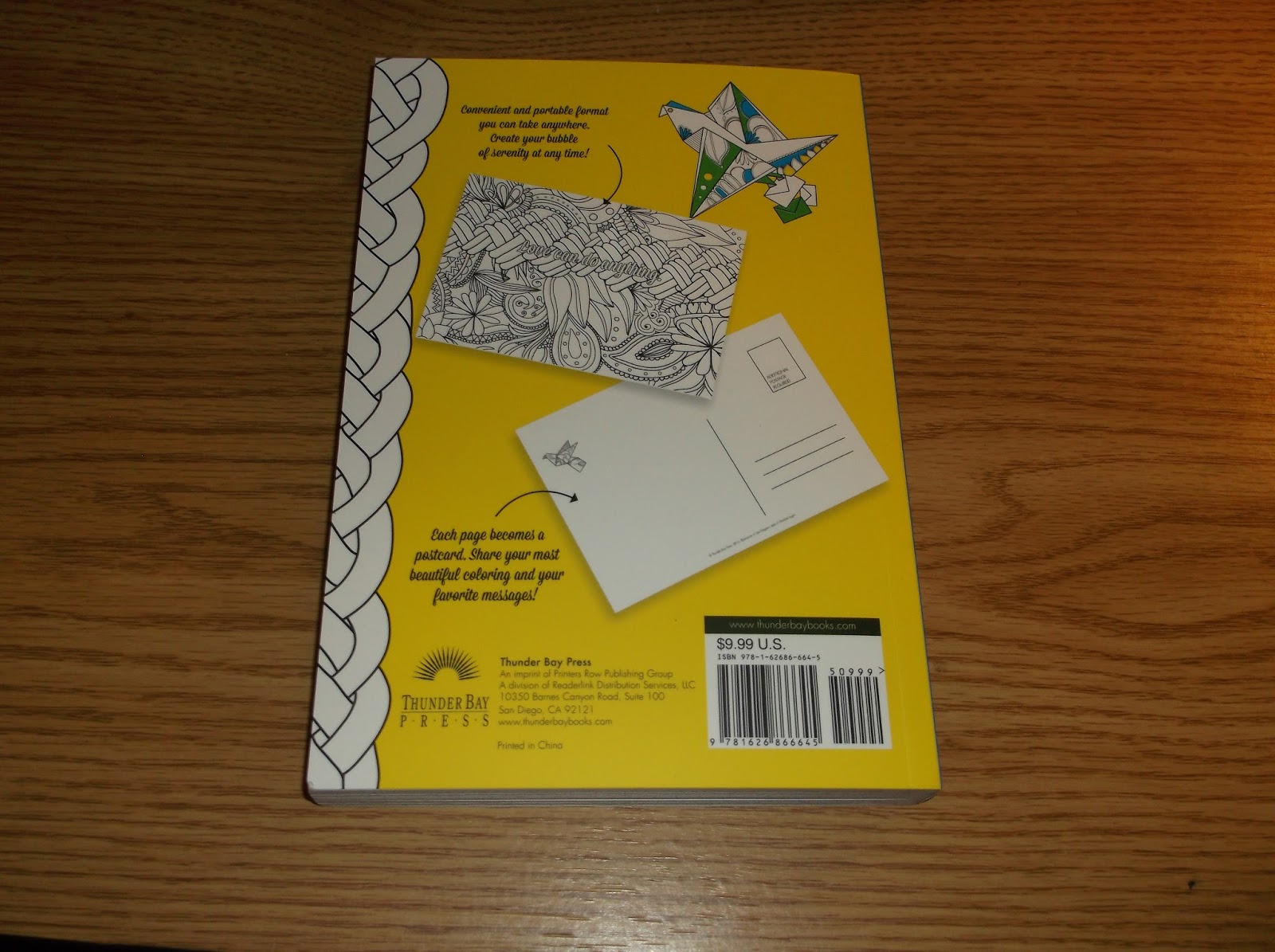 Missy's Product Reviews : Color Yourself Happy Postcards: 50 Positive ...
