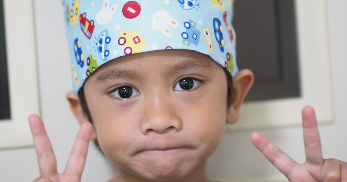 nanyfadhly: DIY: Cara Membuat Topi Chef Untuk Kanak-kanak