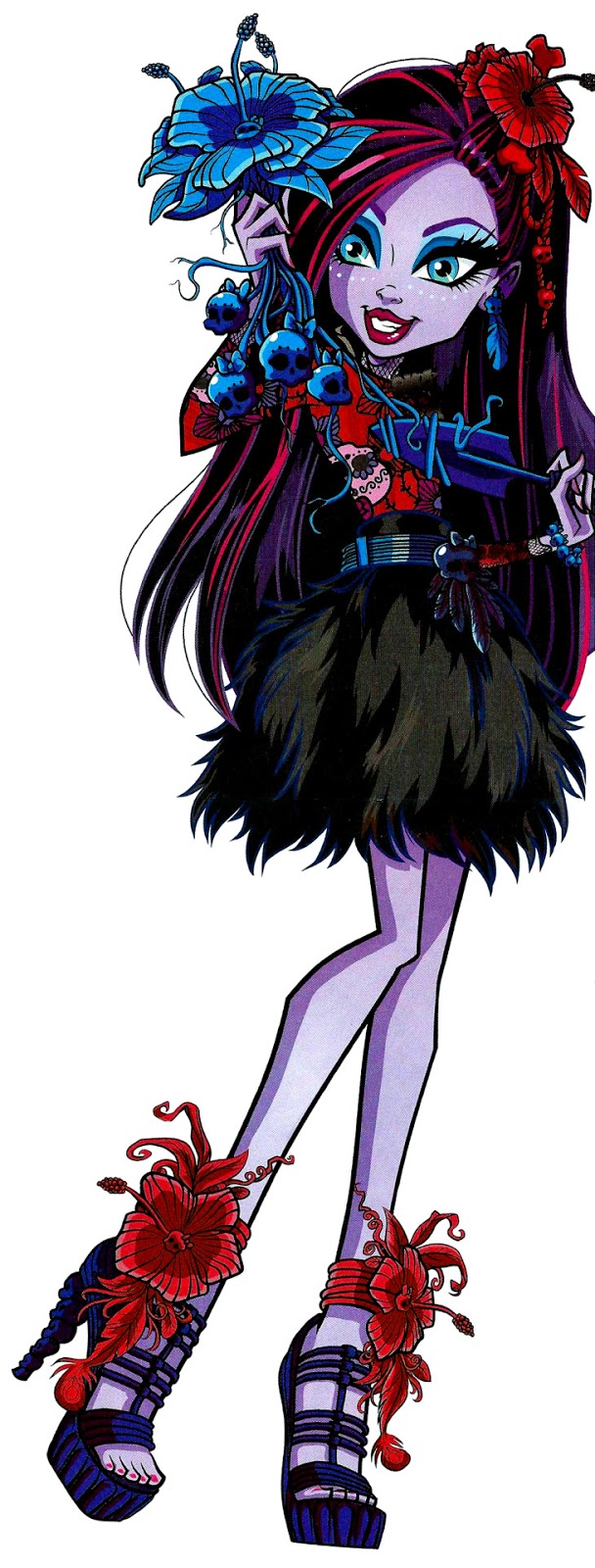 MONSTER HIGH OBSESION: ARTWORK COMPLETO DE JANE BOOLITTLE GLOOM Y BLOOM ...