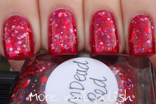 Lynnderella - Undead Red ~ More Nail Polish