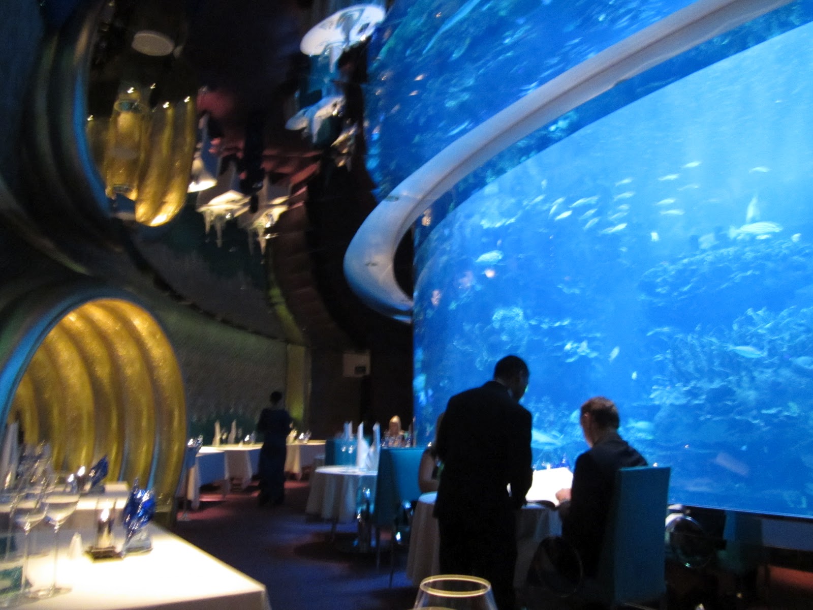Dubai Post 20: Dining under the Sea at Al Mahara
