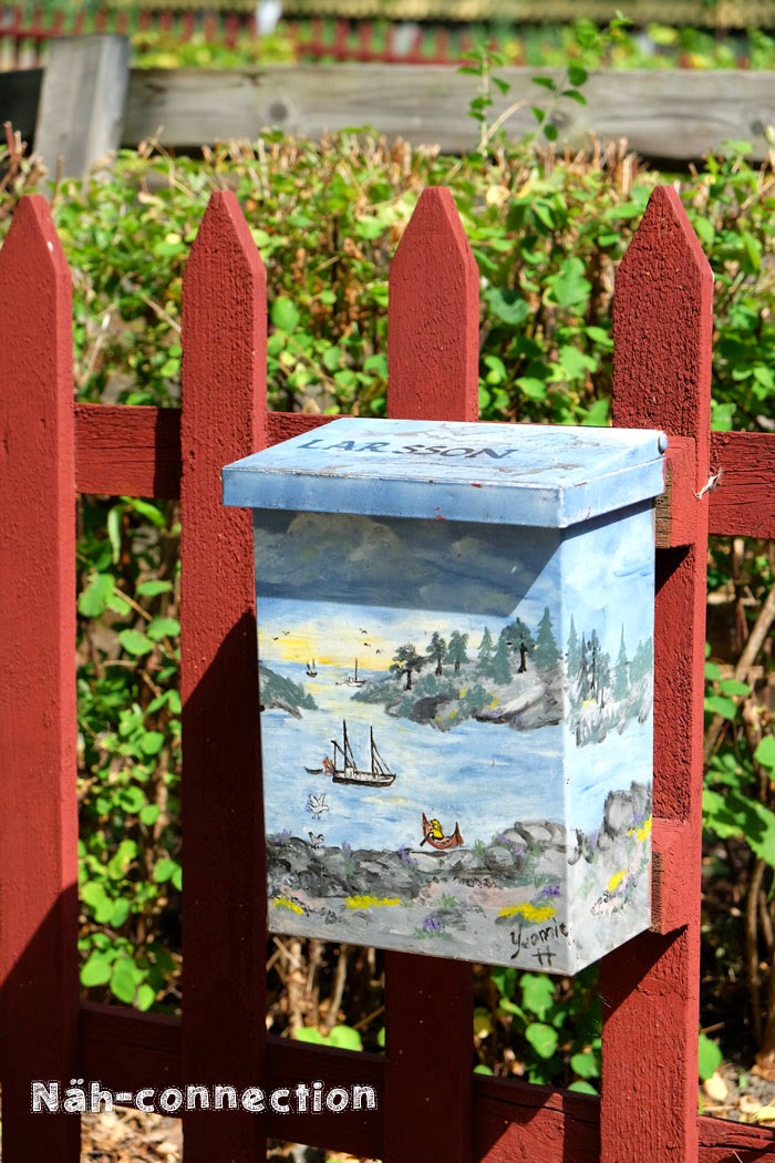Näh-Connection: Sweden: Mailboxes / Schweden: Briefkästen