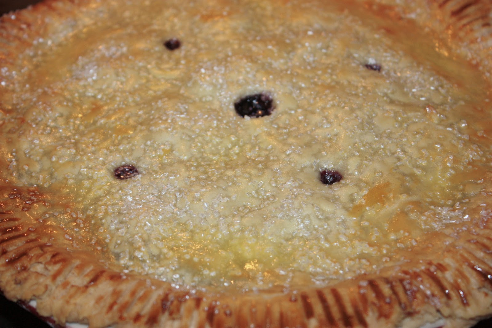cooking with crystal: Fabulous Blueberry Pie