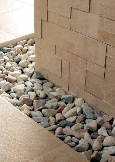 Pebbles..outstanding way to decor.