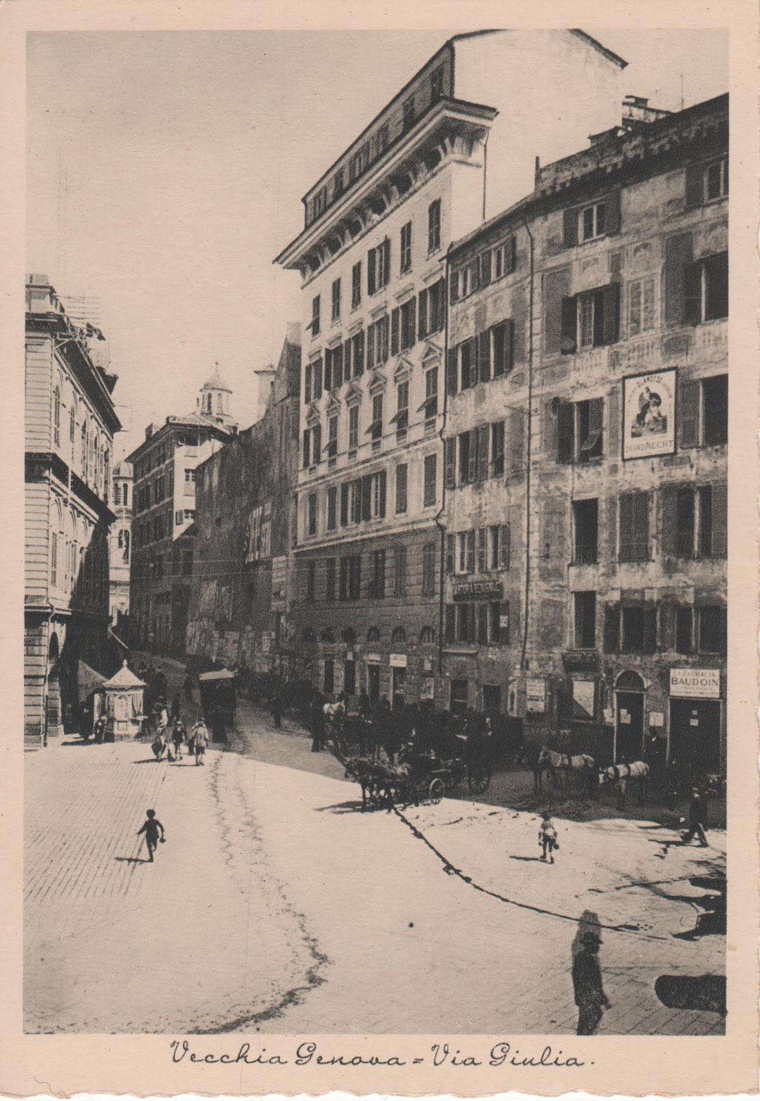 C'ERA UNA VOLTA GENOVA : Prima di Via XX Settembre - Via Giulia e Porta ...