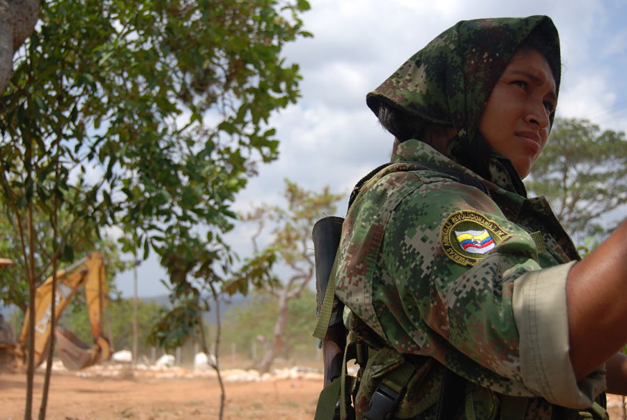 PHOTOS | Equals in the Jungle, Colombia's Women Guerrillas Brace for ...