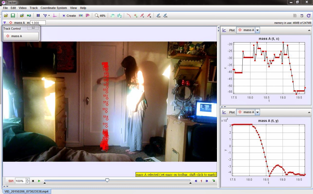 Physics of Animation: Tracker Video Analysis of Falling