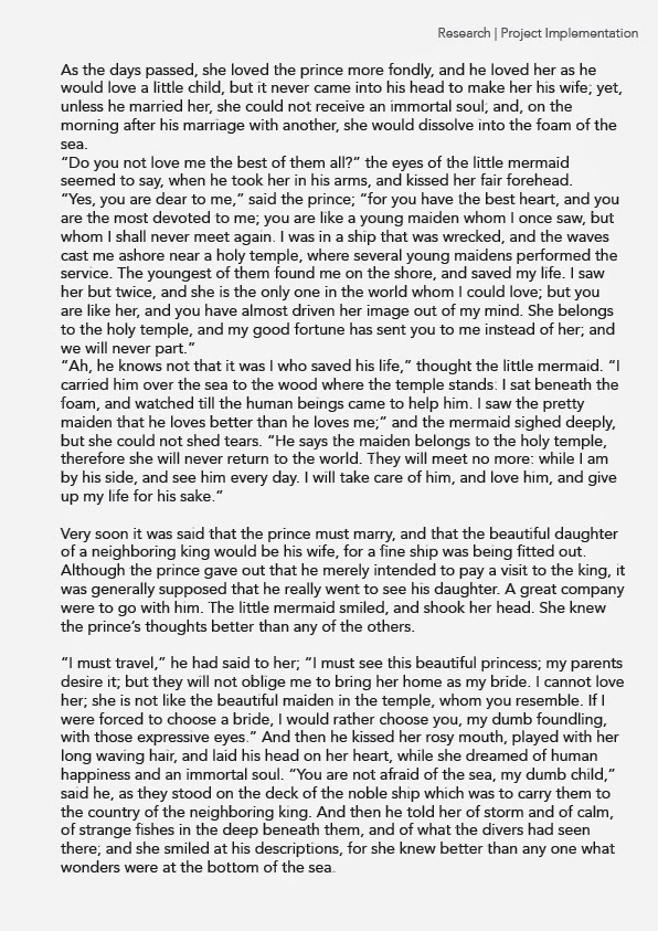 Bonjour !: Mermaid-ology Project