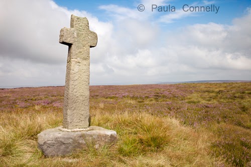 Stone Crosses and Heather (North York Moors)
