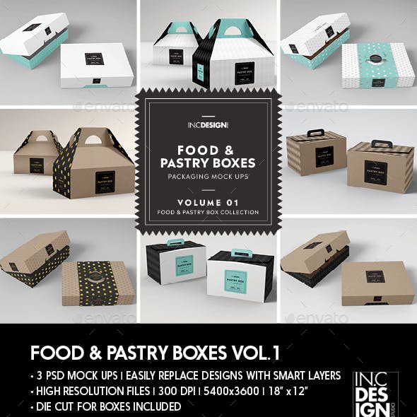 50+ Best Cake Packaging Mockup Templates | Free & Premium