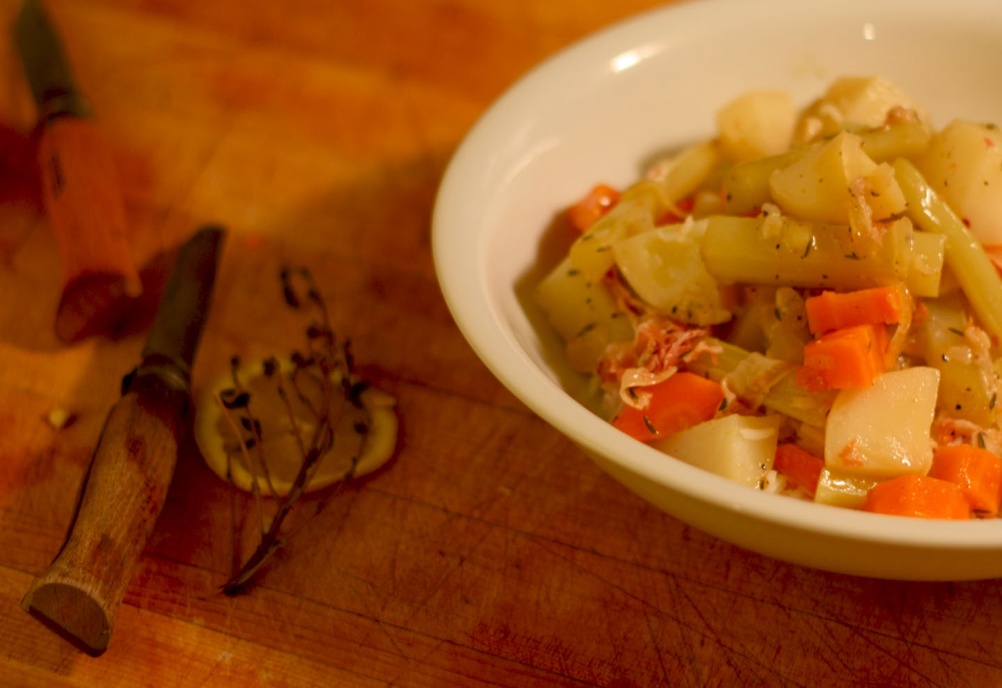 66 Square Feet (The Food): Braised burdock with aromatics