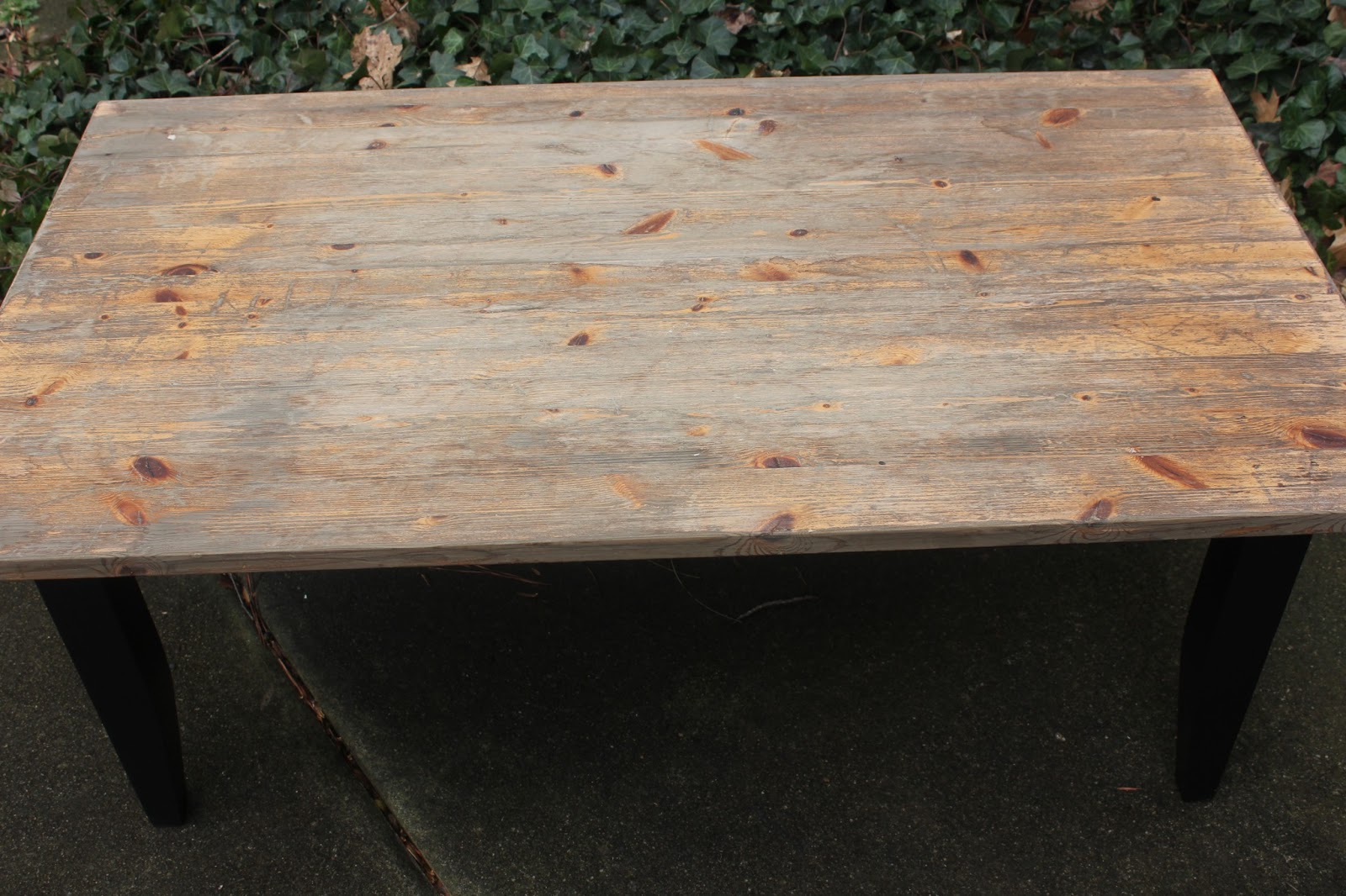 Mad Mary's Junk Yard: Rustic Pine coffee table