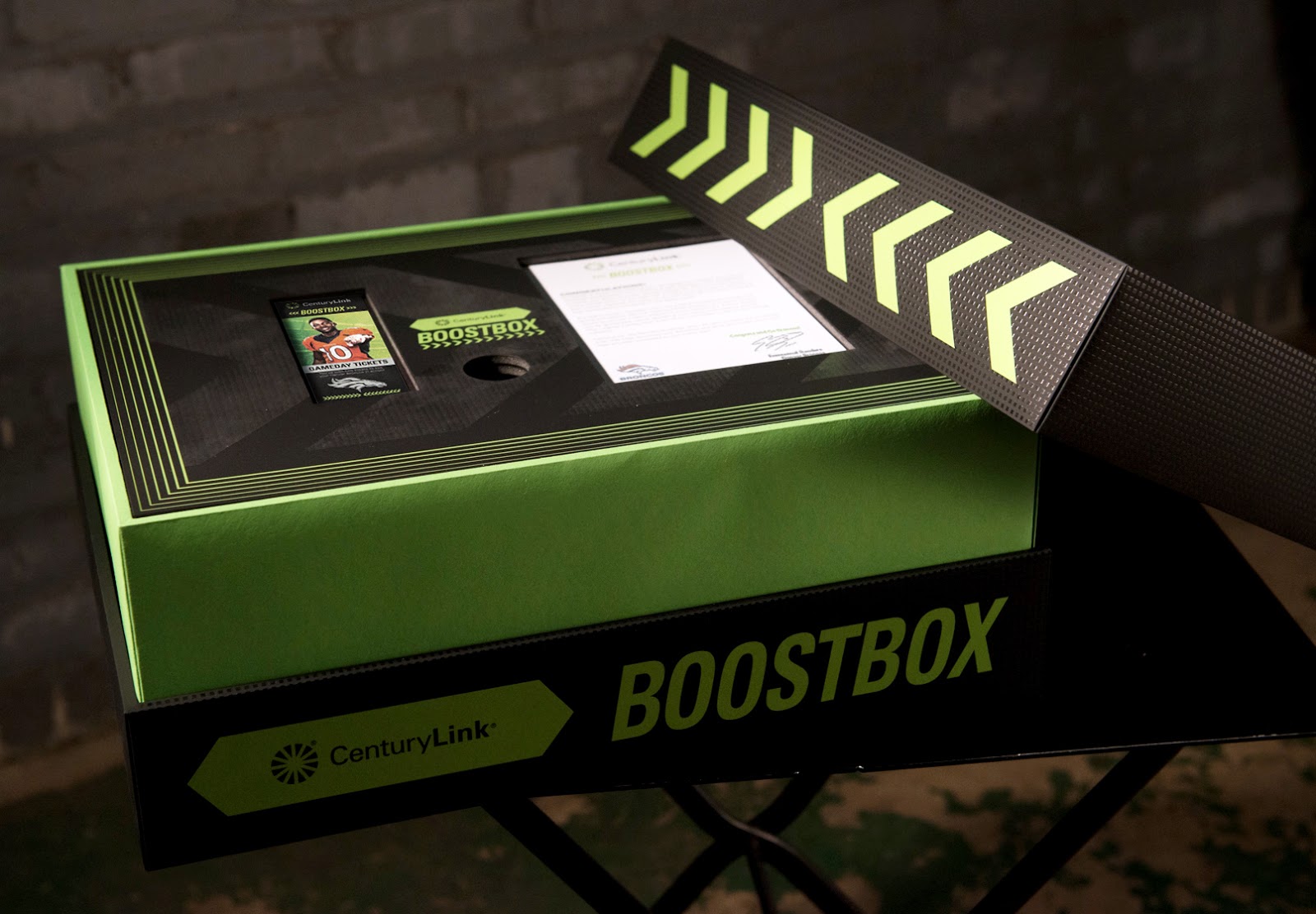 A Fun Fan Experience With A Denver Broncos CenturyLink Boostbox - Building Our Story