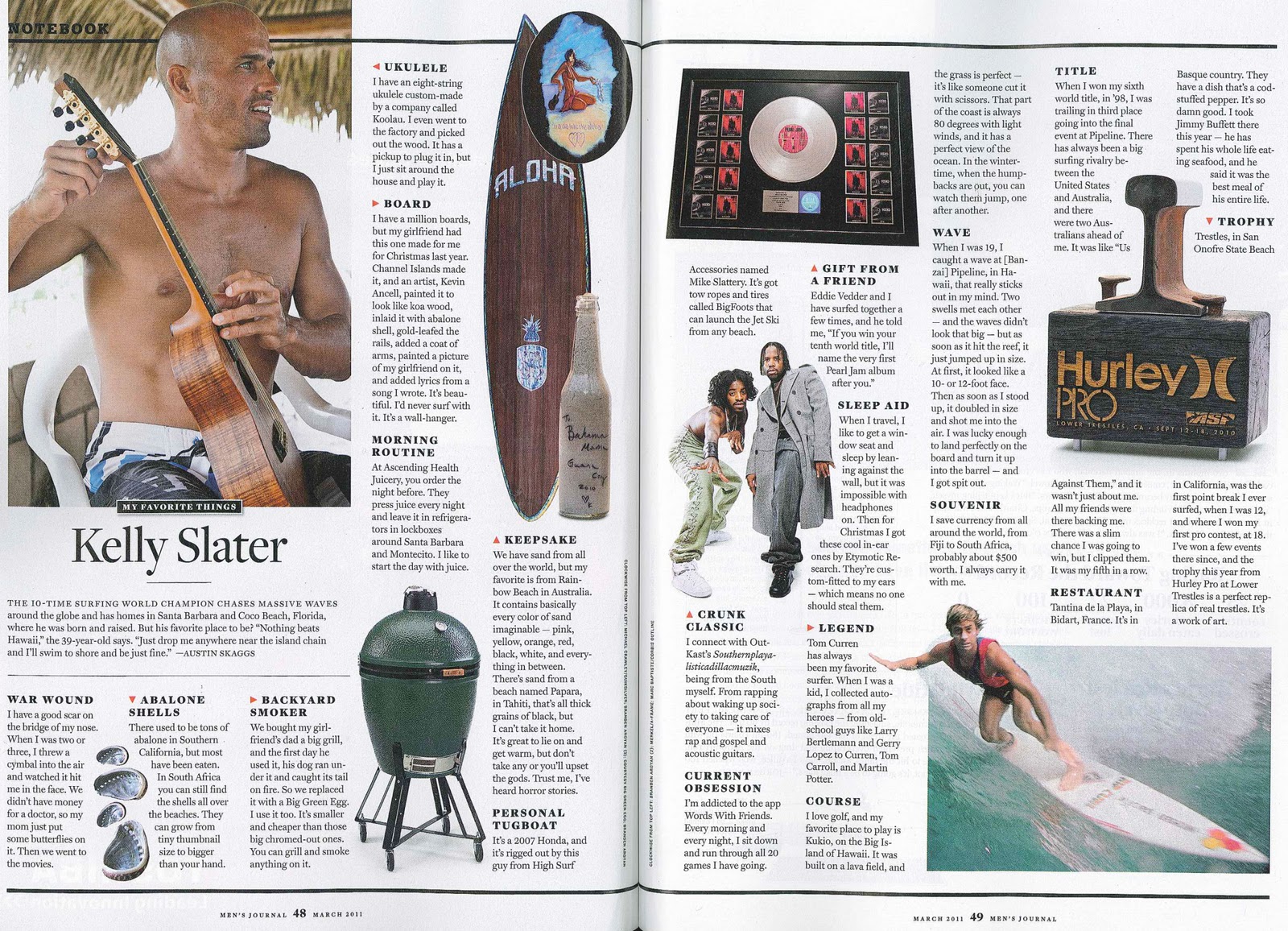 Quiksilver PR: Kelly Slater, the 10-Time Surfing Campion, List a Few of ...