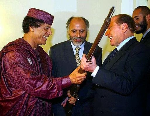 Mahound's Paradise: MAHOUND FLASHBACK: Gaddafi and Berlusconi Together ...
