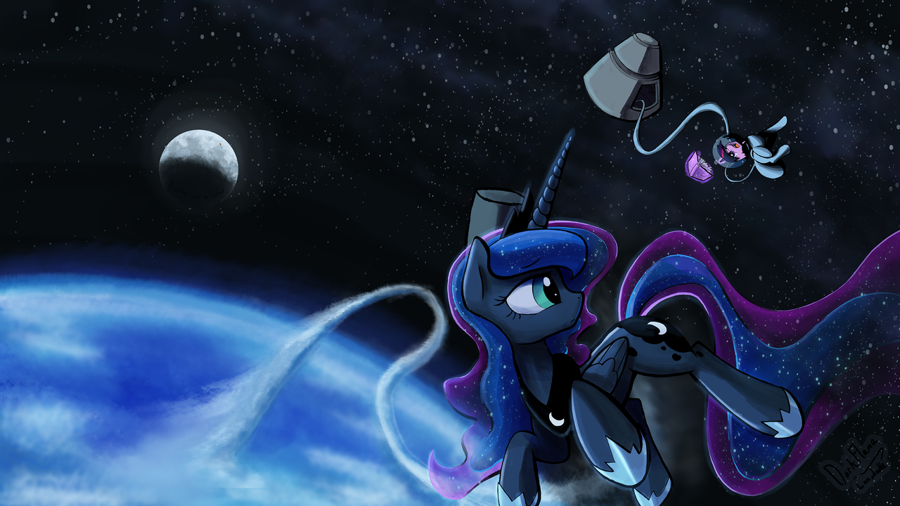 Equestria Daily - MLP Stuff!: Patreon Celebration - April - Ponies in SPACE