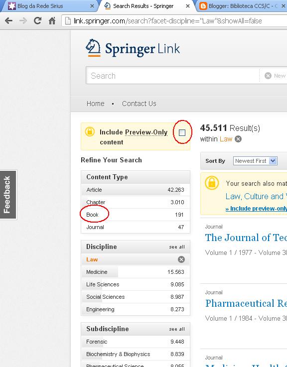 Biblioteca CCS/C - Rede Sirius - Bibliotecas Uerj : Nova Base de E ...