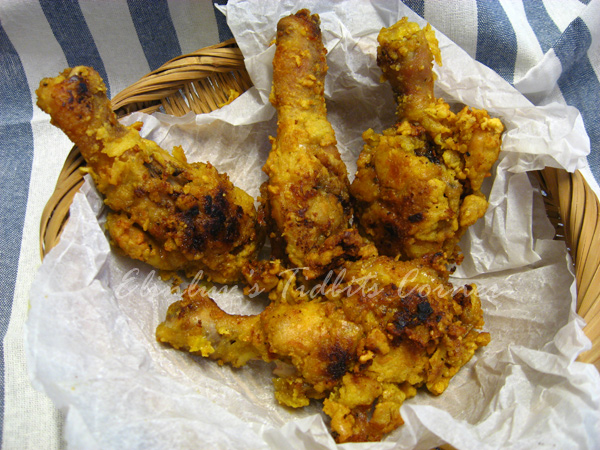 Elinluv's Tidbits Corner: Deep Fried Turmeric Chicken