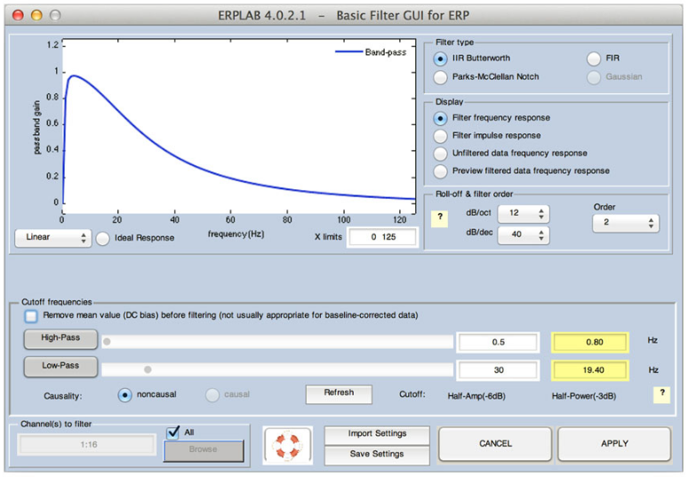 Brain Computer Interfaces Over Eeg Erplab Toolbox Opensource